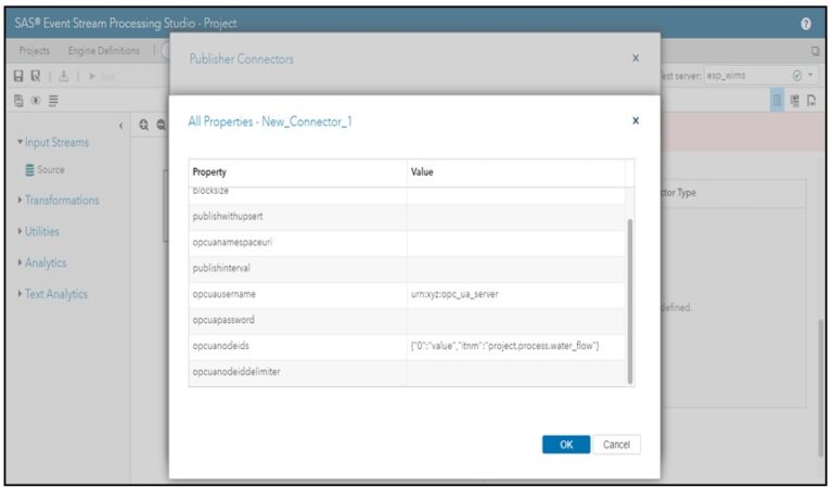 Connectivity between SAS® ESP Studio and OPC UA Server – Nupeak IT ...
