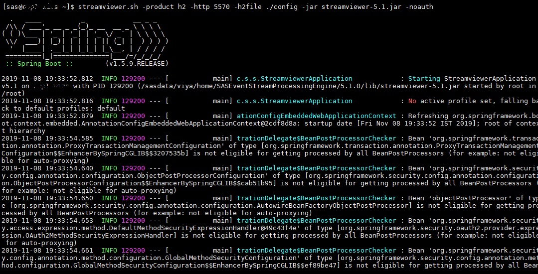 Configuring SAS® ESP Streamviewer – Nupeak IT Services Pvt Ltd.